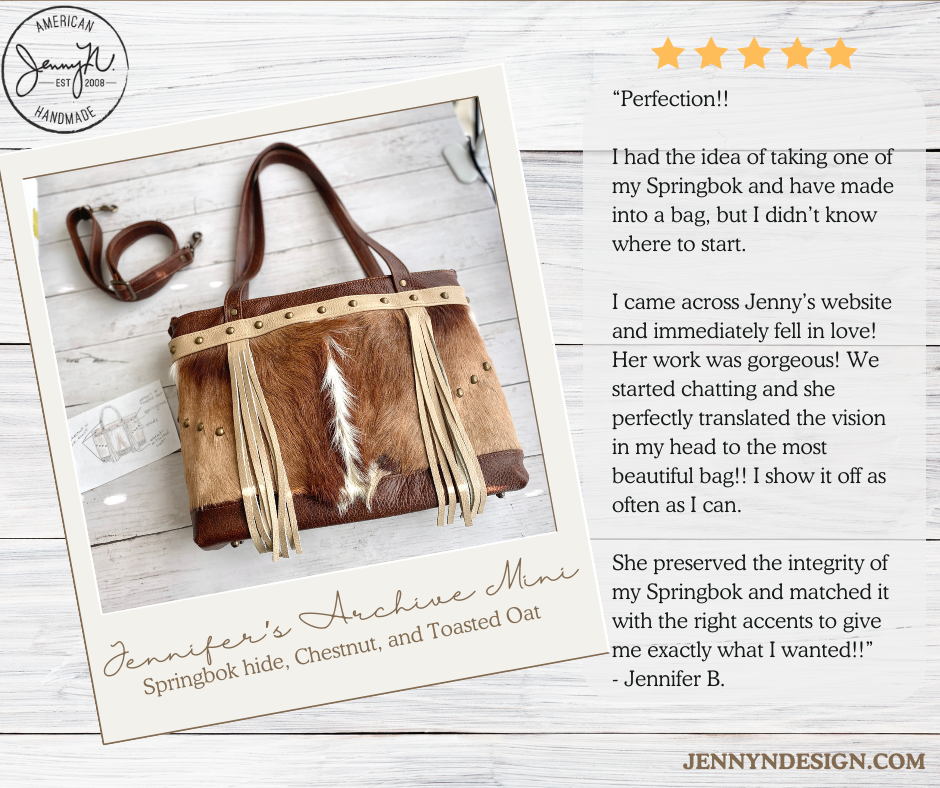 Jennifer's Archive Mini in Springbok – Jenny N. Design