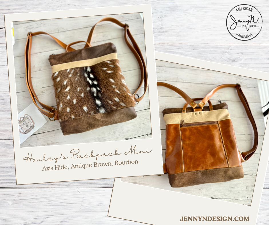 Hailey's Backpack Mini in Axis – Jenny N. Design