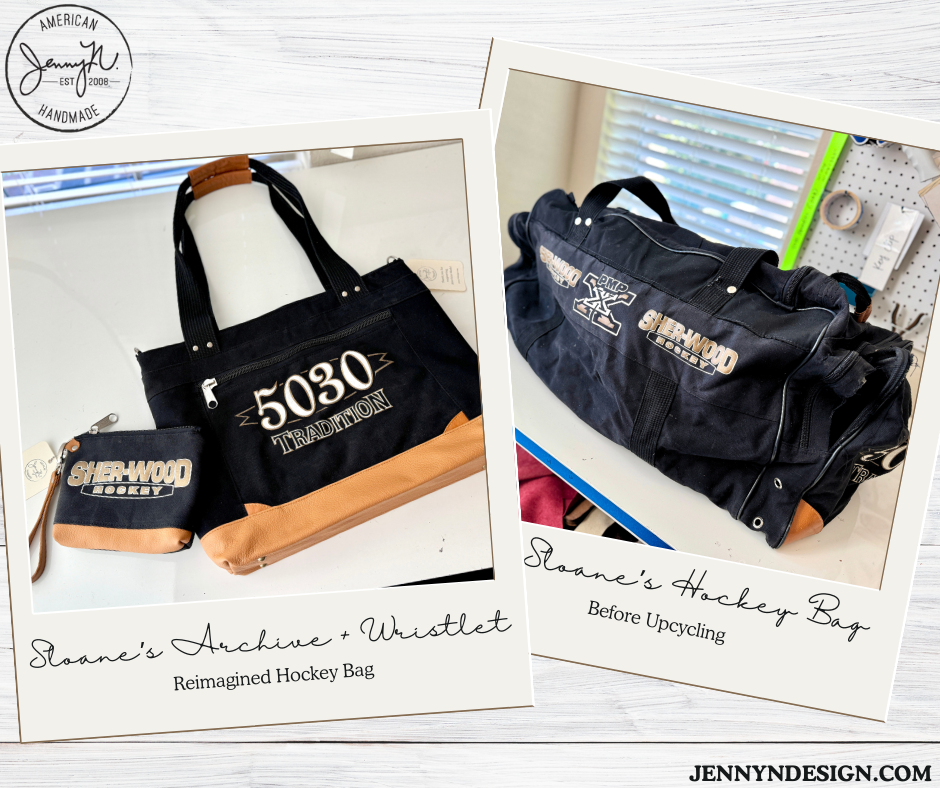 Sloane's Reimagined Hockey Bags – Jenny N. Design