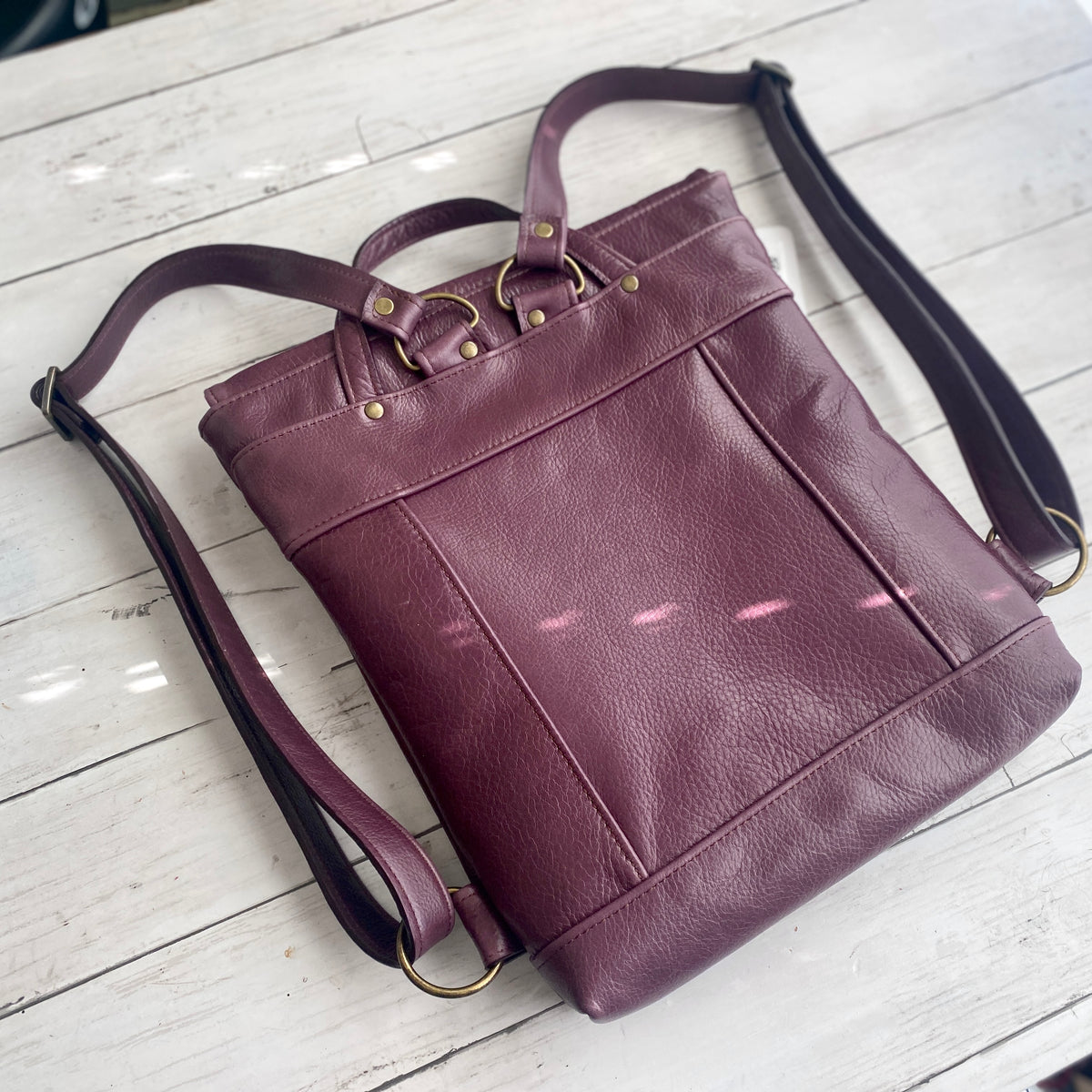 Backpack Mini in Mulberry – Jenny N. Design