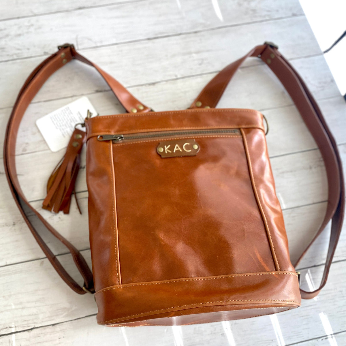 Bucket in Cognac – Jenny N. Design
