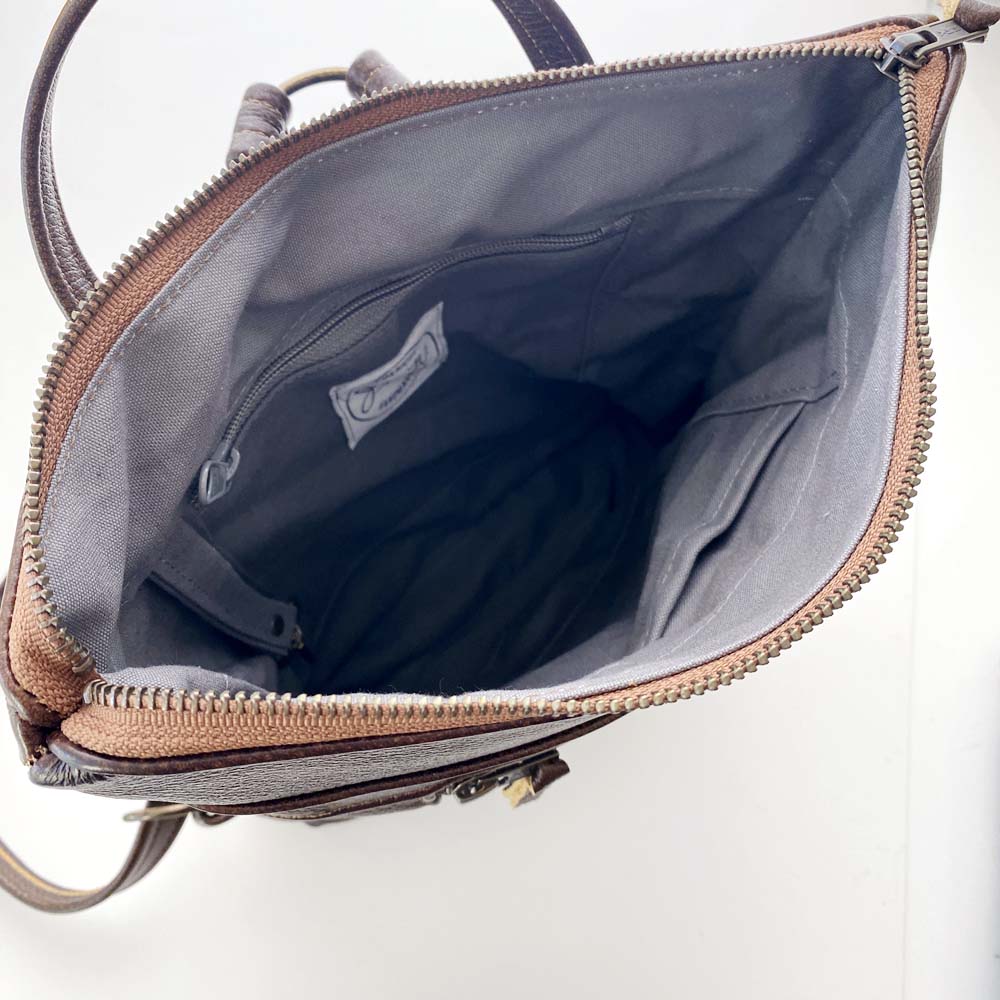 American Handmade Mini Backpack in Violet and Crimson, Made in USA ...