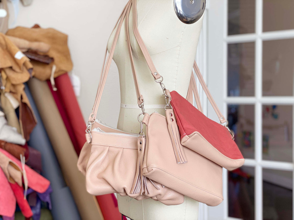 Crossbody Clutch in Rose Cloud – Jenny N. Design