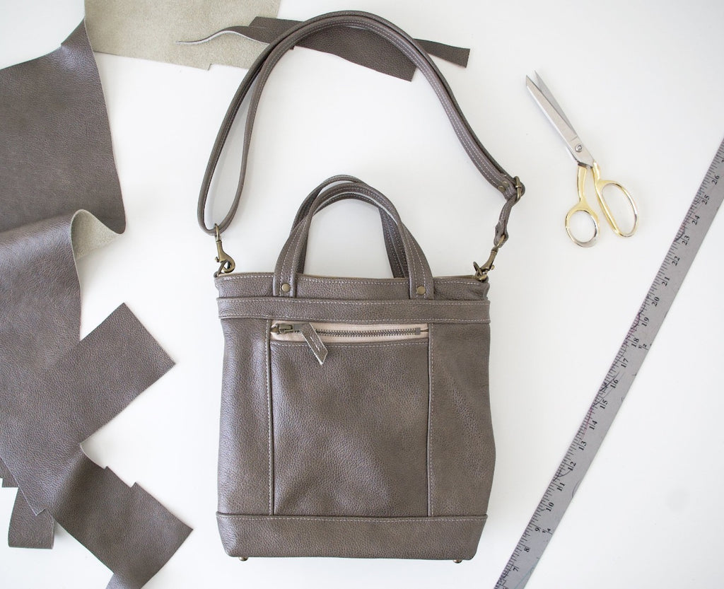 Packet Satchel Crossbody Bag | American Handmade | Jenny N. Design